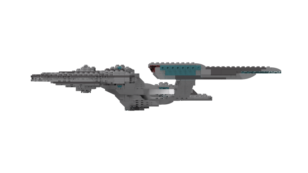 LEGO MOC Adelaide-Class Starship USS Adelaide by LegendAJ | Rebrickable ...