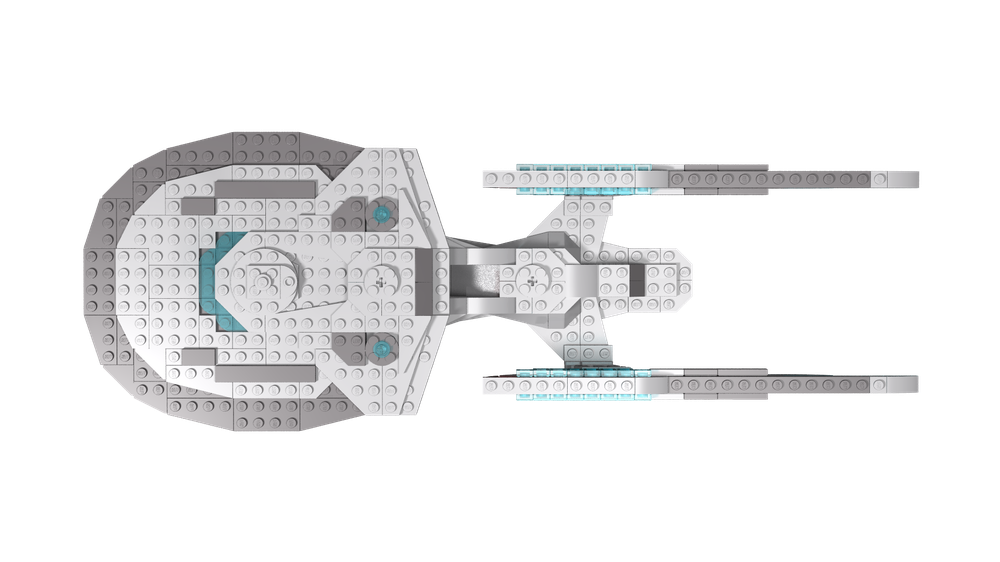 LEGO MOC Adelaide-Class Starship USS Adelaide by LegendAJ | Rebrickable ...
