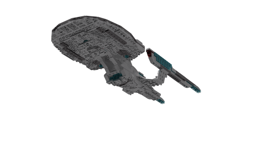 LEGO MOC Adelaide-Class Starship USS Adelaide by LegendAJ | Rebrickable ...