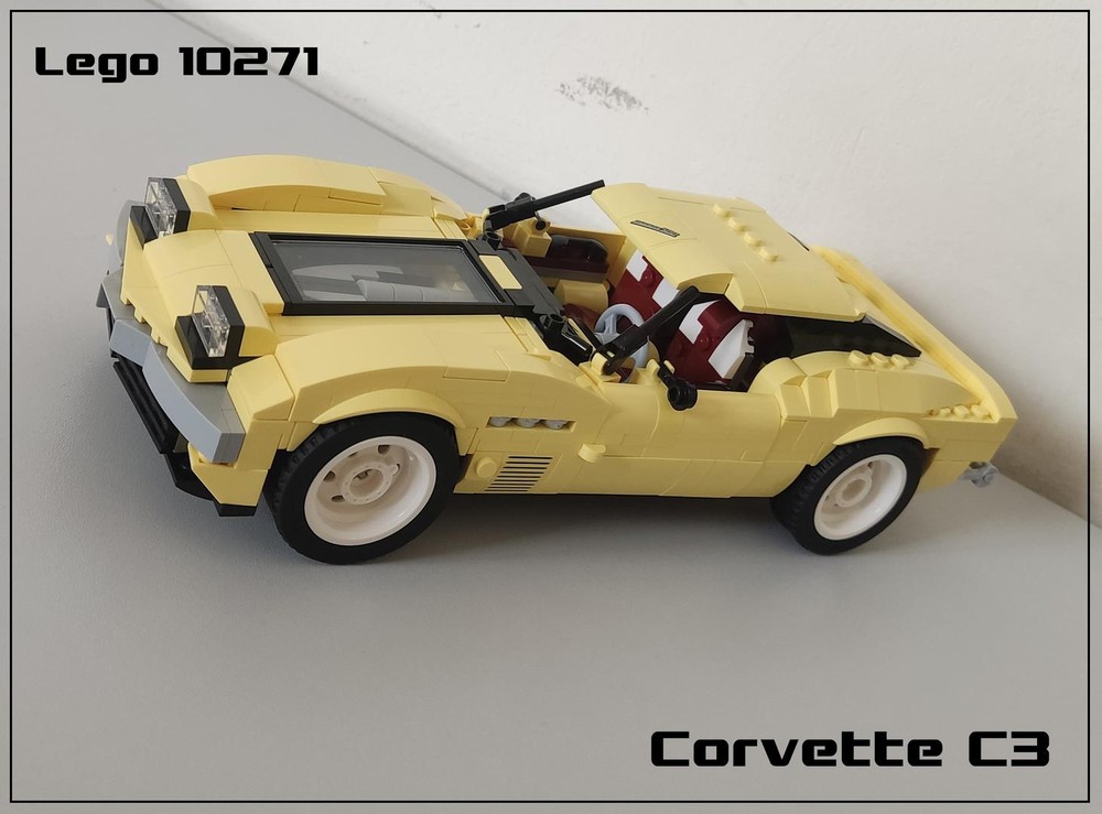 LEGO MOC-173751 10271 Corvette C3 by Kirvet | Rebrickable - Build with LEGO