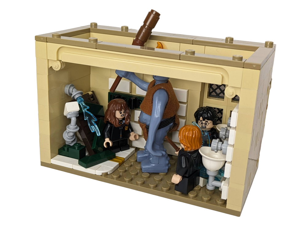 LEGO MOC HP Modular - Troll on the Loose by Pandabrickable ...
