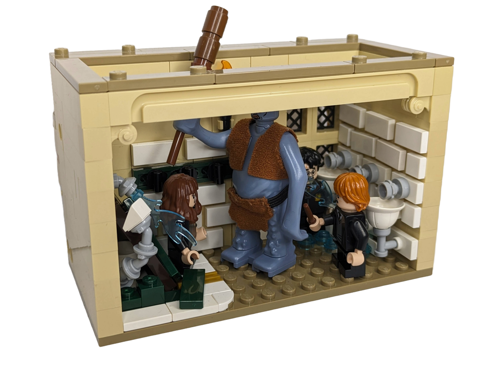 LEGO MOC HP Modular - Troll on the Loose by Pandabrickable ...