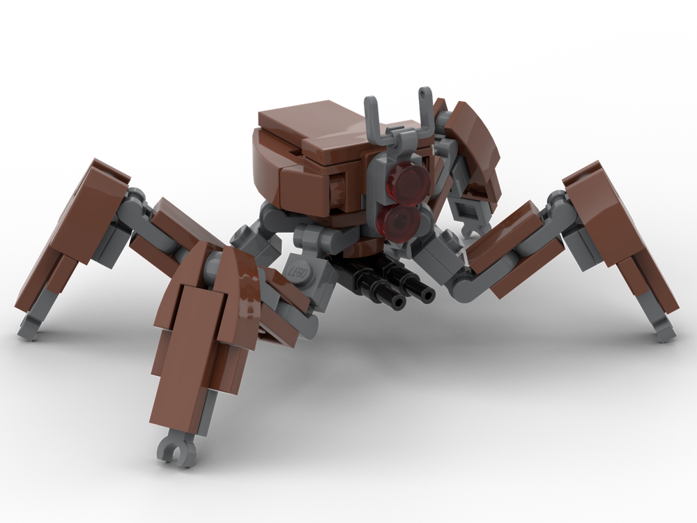 Lego Moc Lego Crab Droid Moc By Johns Brickworld Rebrickable Build With Lego
