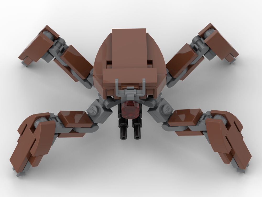 LEGO MOC Lego Crab Droid MOC by Johns Brickworld | Rebrickable - Build ...