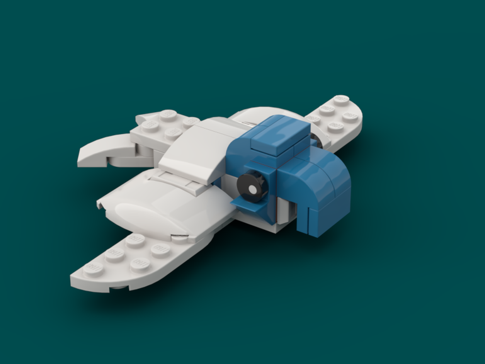 LEGO MOC Arctic Sea Turtle by Just_A_Builder | Rebrickable - Build with ...