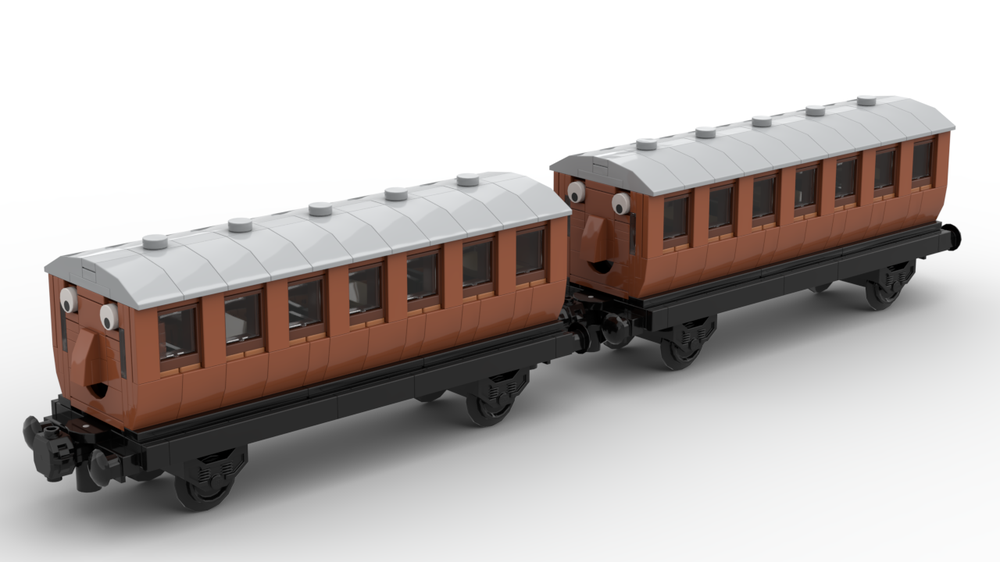 LEGO MOC Annie and Clarabel by pineaplehead939 | Rebrickable - Build ...