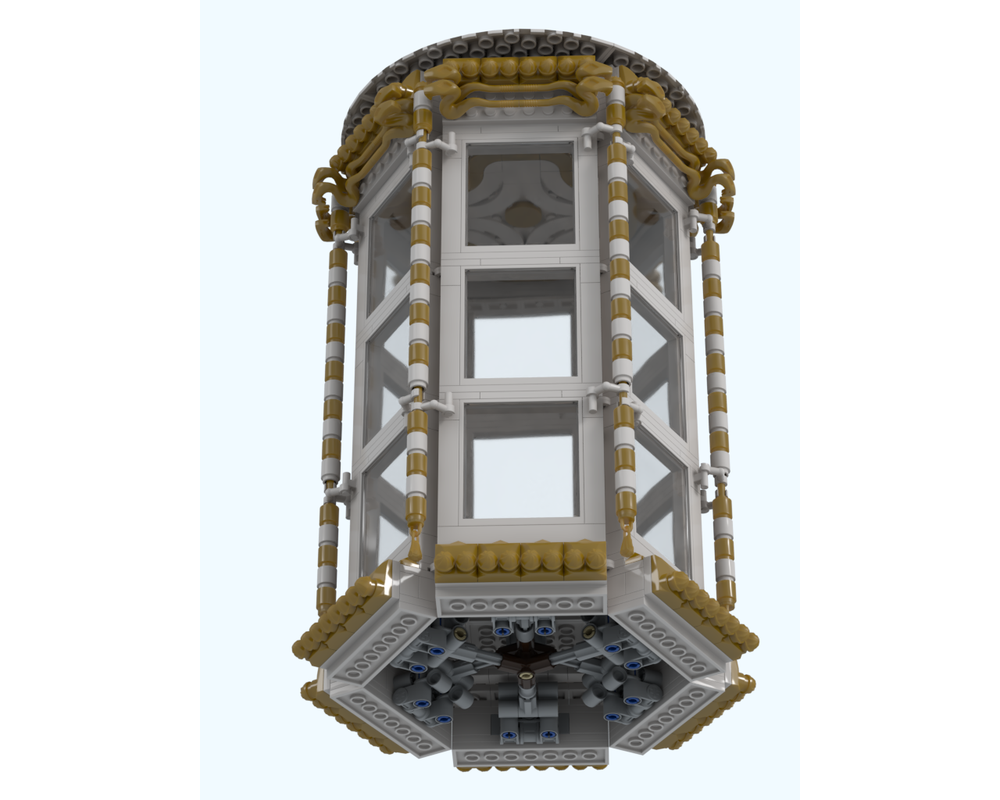 LEGO MOC Lantern by NasqBrick | Rebrickable - Build with LEGO