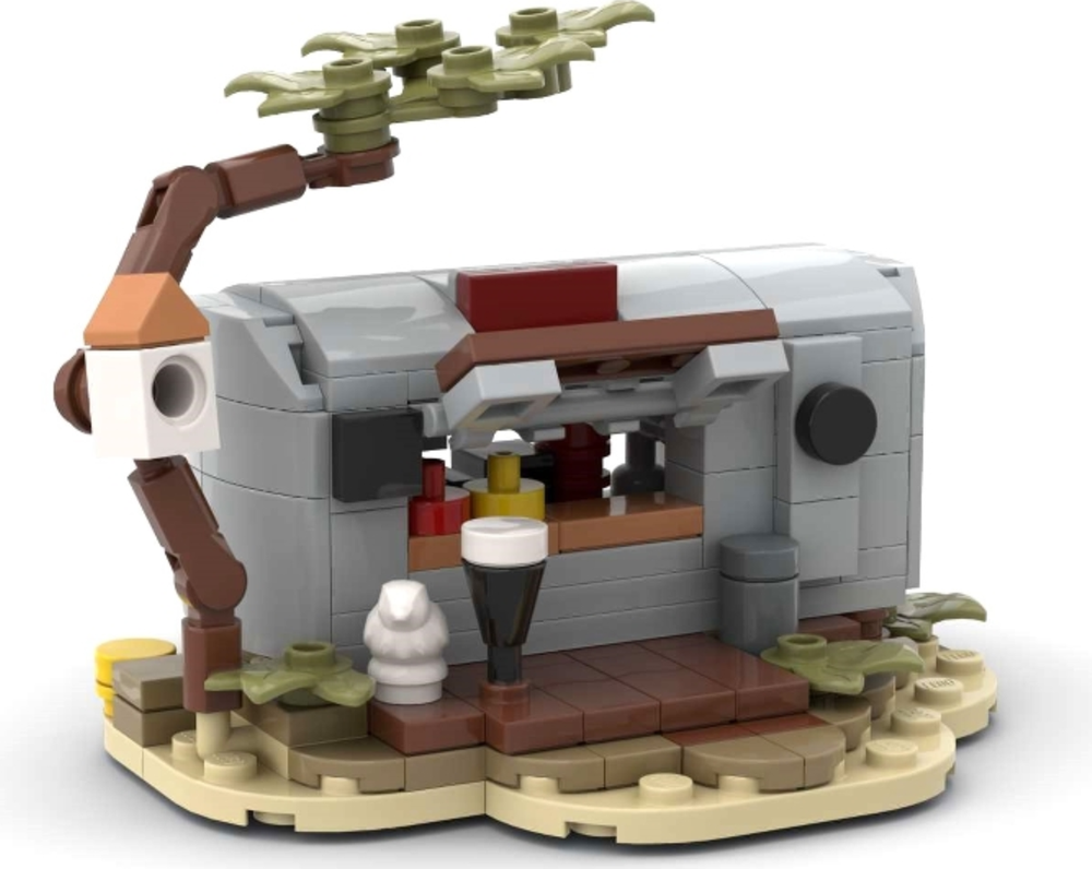 LEGO MOC Mini Snack Shack by LetsGoAstros27 | Rebrickable - Build with LEGO