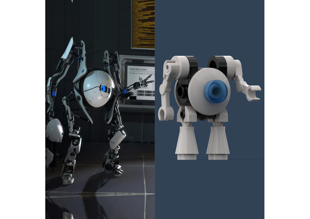LEGO MOC-173798 Atlas robot - Portal game by m_fan_8 | Rebrickable ...