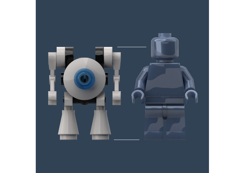 LEGO MOC Atlas robot - Portal game by m_fan_8 | Rebrickable - Build ...
