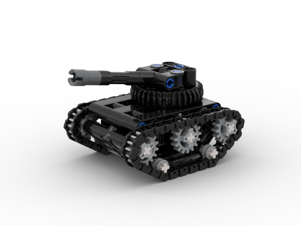 LEGO MOC Mini Tank by BD Technic | Rebrickable - Build with LEGO