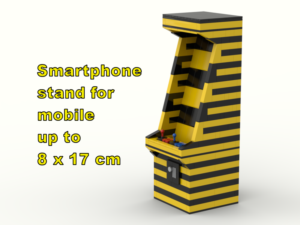 LEGO MOC Arcade Smartphone Stand / Cellphone Mobile Handy Stand ...