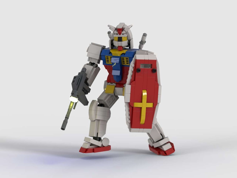 LEGO MOC Gundam RX78-V01 by Ingmorrys | Rebrickable - Build with LEGO