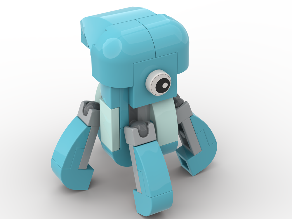 LEGO MOC 31128 - Octopus by Stoeptegel | Rebrickable - Build with LEGO