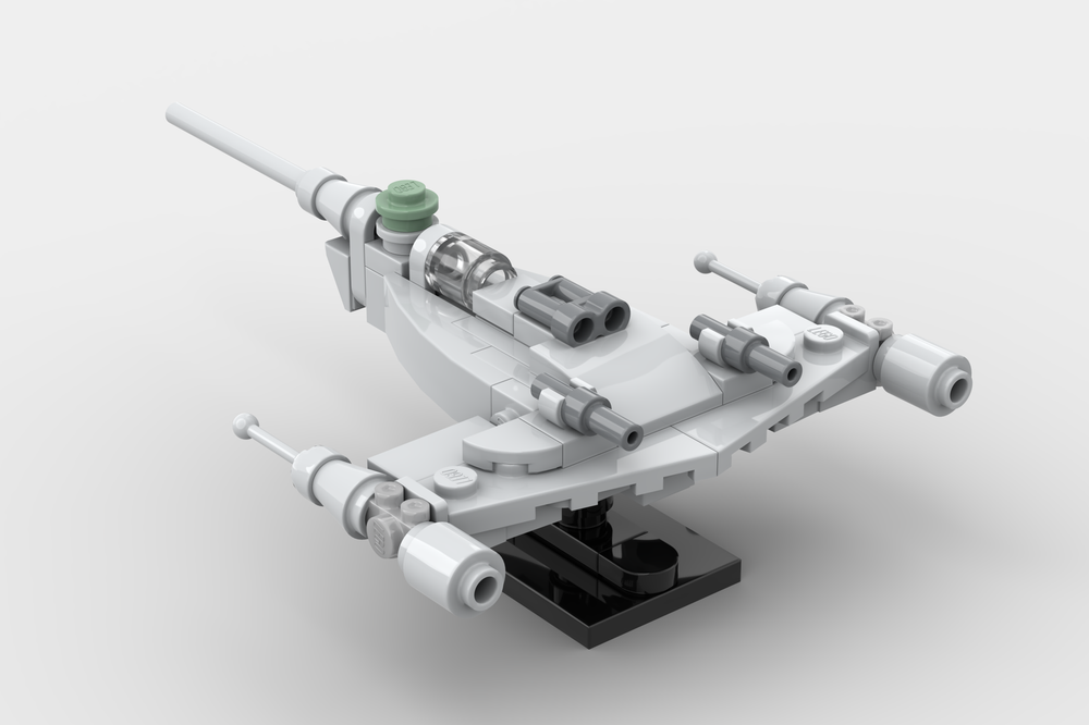 LEGO MOC Micro Mando's n1 starfigghter by lottiesbricks | Rebrickable ...