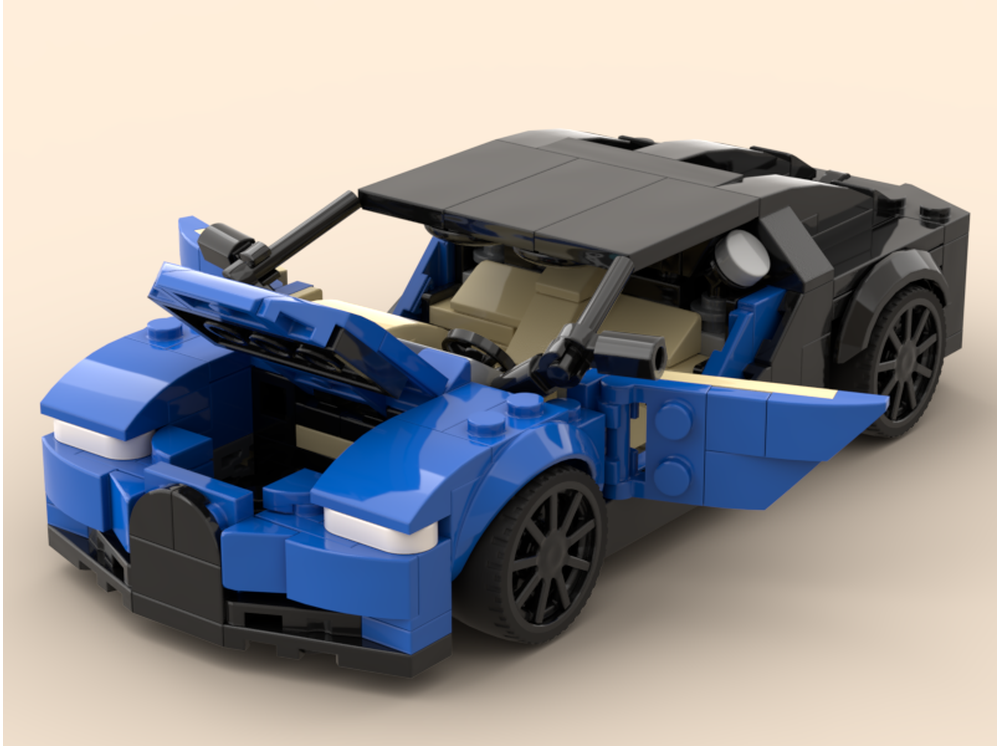 LEGO MOC Bugatti Chiron (100 Follower Special) by Xayadude ...