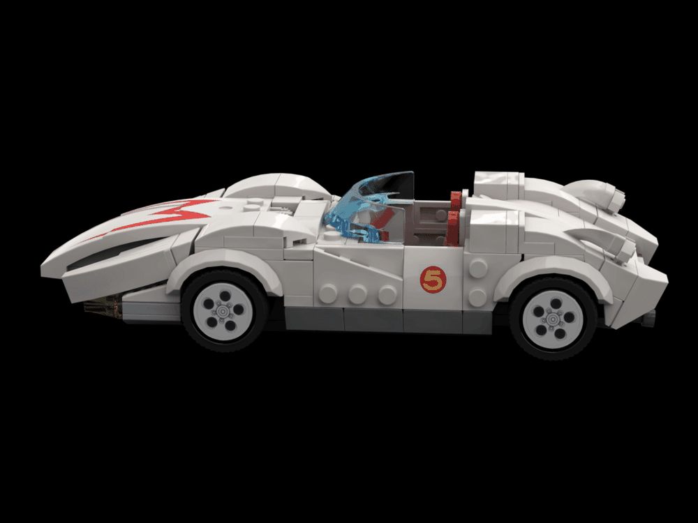 LEGO MOC Speed Champions: Speed Racer Mach 5 by TomSkippy | Rebrickable ...