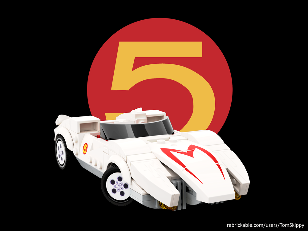 LEGO MOC Speed Champions: Speed Racer Mach 5 by TomSkippy | Rebrickable ...