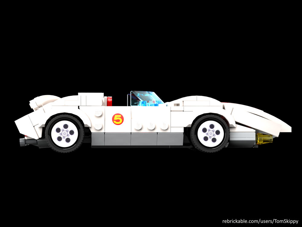 LEGO MOC Speed Champions: Speed Racer Mach 5 by TomSkippy | Rebrickable ...