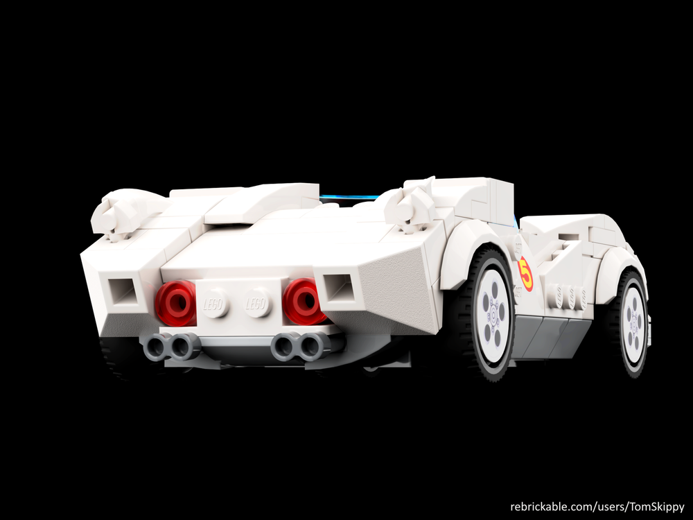 LEGO MOC Speed Champions: Speed Racer Mach 5 by TomSkippy | Rebrickable ...