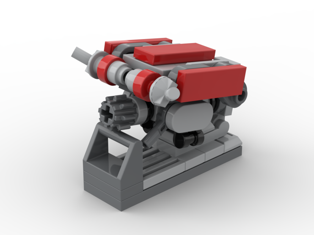 LEGO MOC Engine design 1 by MasterCarBuilde | Rebrickable - Build with LEGO