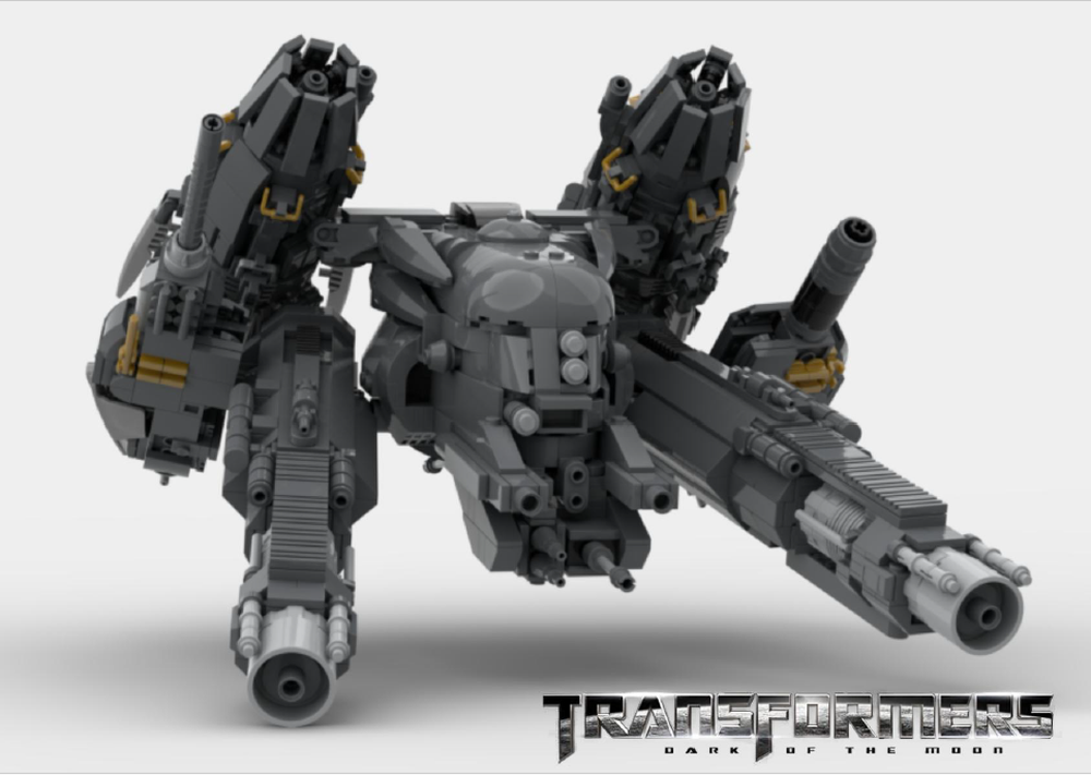 LEGO MOC Transformers Decepticon Gunship by beanbean__ | Rebrickable ...