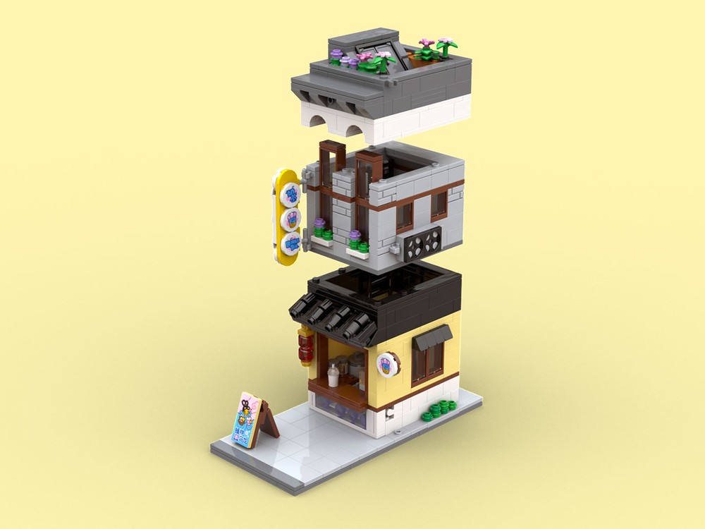 LEGO MOC Boba Shop by Xenlc | Rebrickable - Build with LEGO