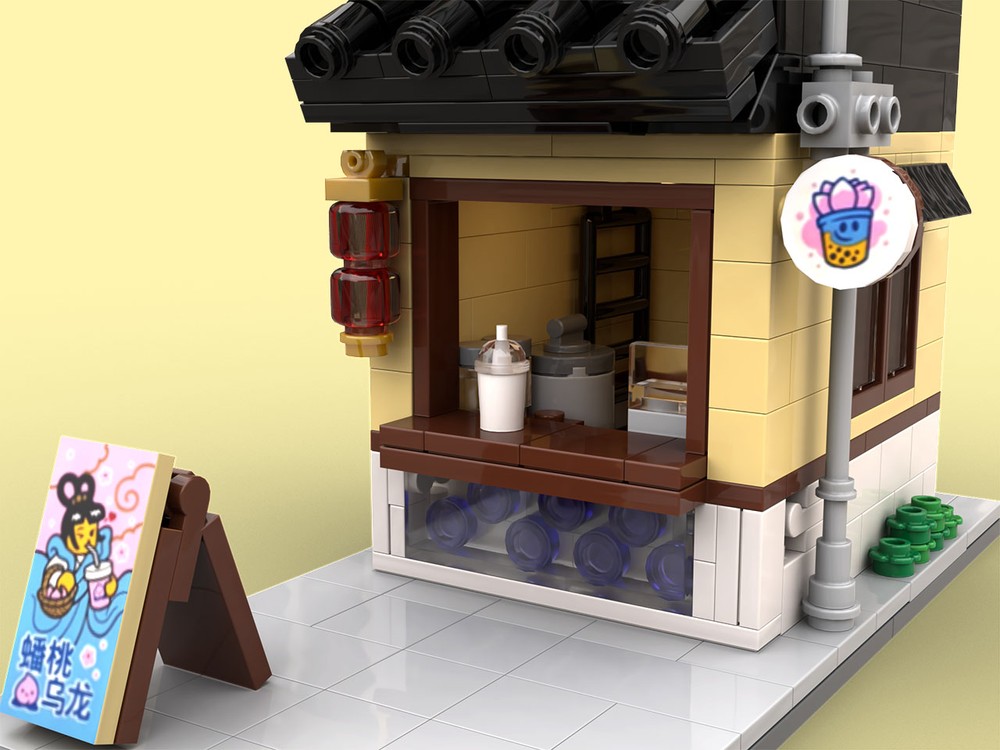 LEGO MOC Boba Shop by Xenlc | Rebrickable - Build with LEGO