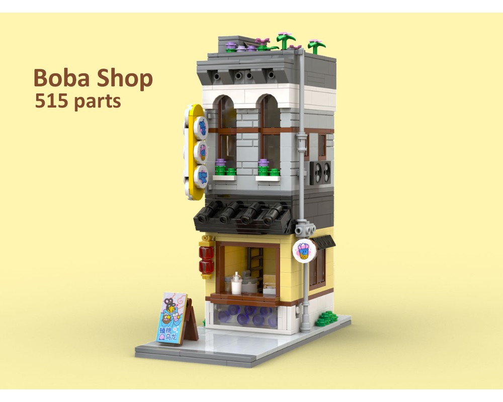 LEGO MOC Boba Shop by Xenlc | Rebrickable - Build with LEGO