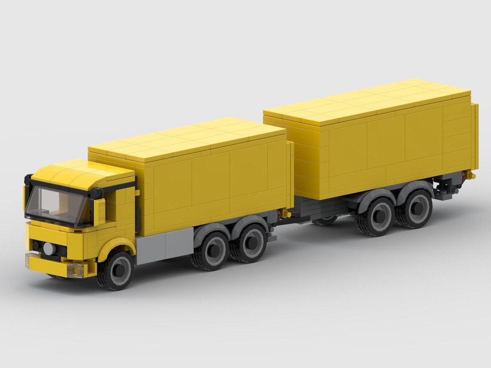 LEGO MOC Mercedes Tadem LKW by damianlaui | Rebrickable - Build with LEGO