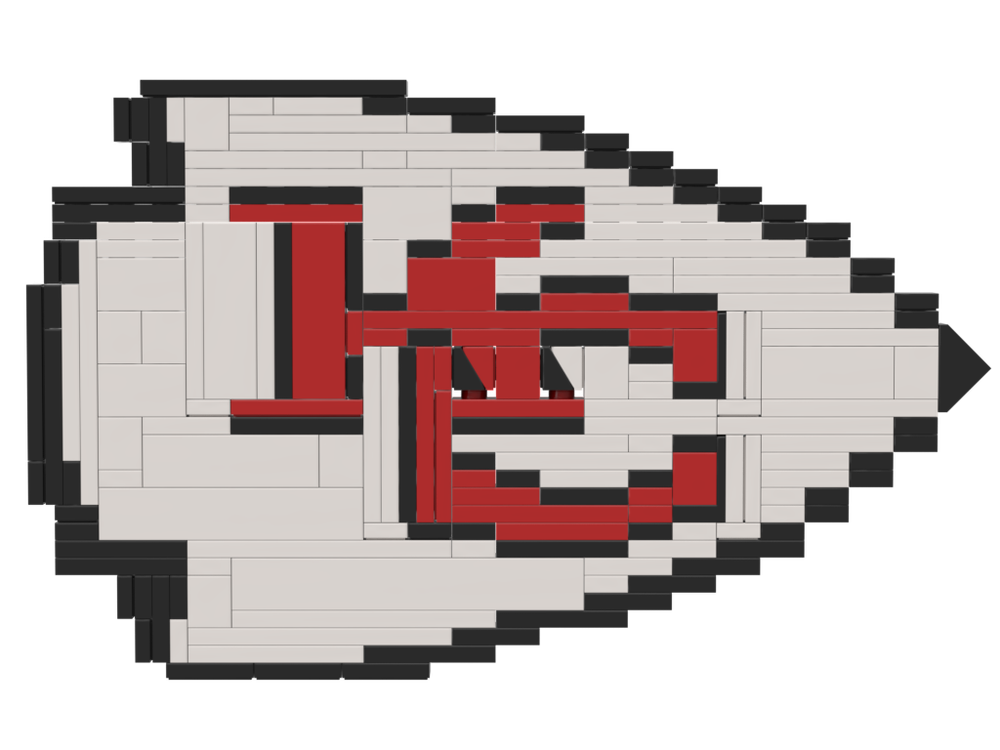 LEGO MOC Kansas City Chiefs Logo by cbcbricks | Rebrickable - Build ...