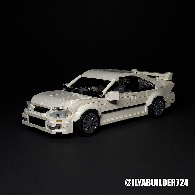 LEGO MOC Honda Civic Si EM1 by ilyabuilder724 | Rebrickable - Build ...