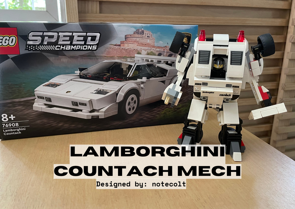 LEGO MOC 76908 - Lamborghini Countach Mech by notecolt | Rebrickable ...
