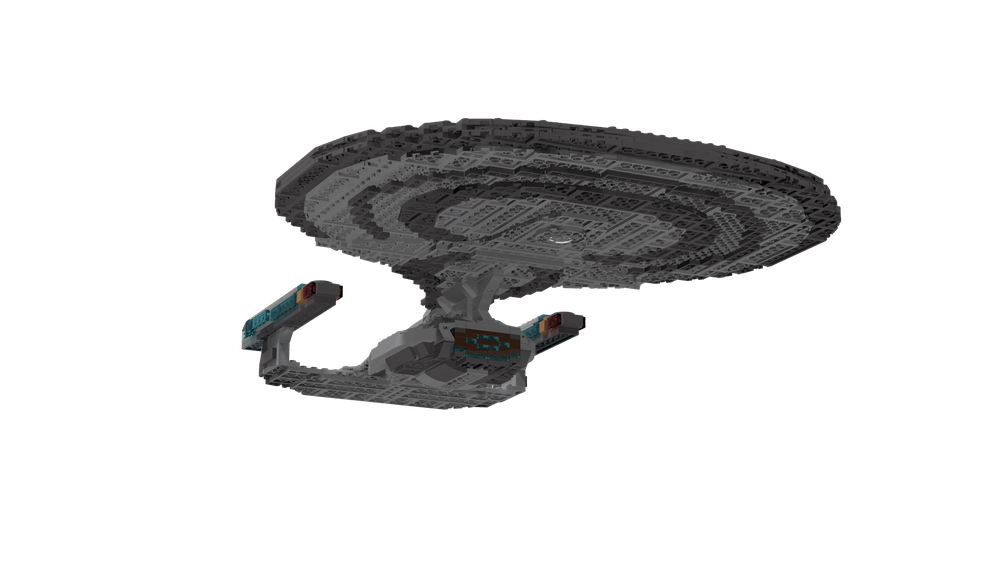 LEGO MOC Venture-Class Starship USS Venture-A by LegendAJ | Rebrickable ...