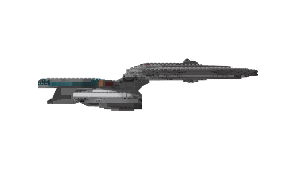 LEGO MOC Venture-Class Starship USS Venture-A by LegendAJ | Rebrickable ...