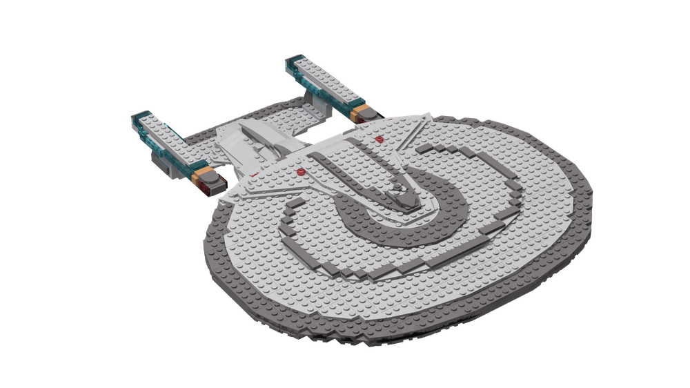 LEGO MOC Venture-Class Starship USS Venture-A by LegendAJ | Rebrickable ...