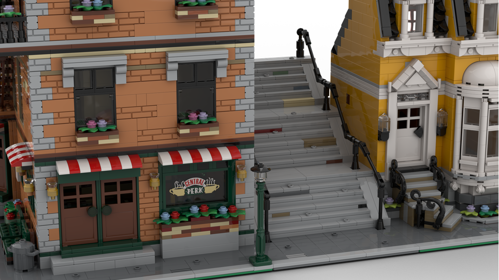 LEGO MOC Joker's Stairs (Modular) by Macs.R | Rebrickable - Build with LEGO