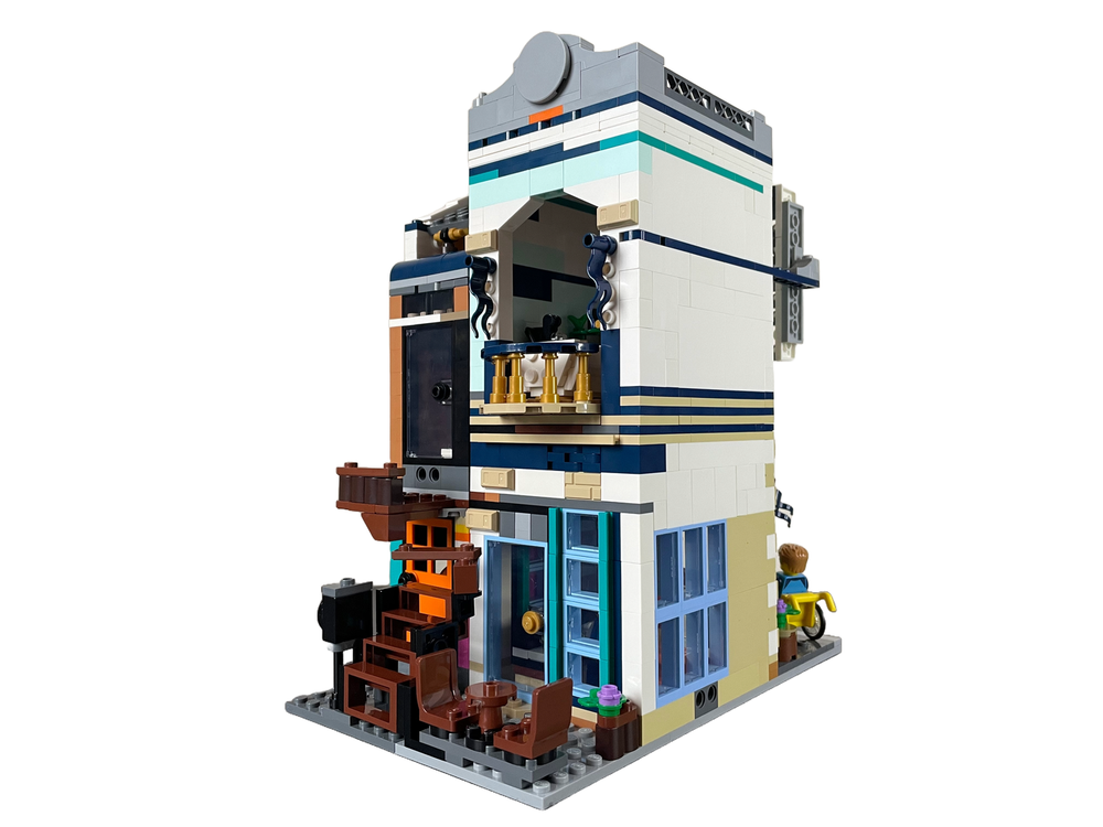 LEGO MOC Hotel and Recording Studio Modular Alternate build of 31141 by re-bricked | Rebrickable ...