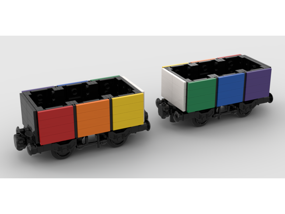 LEGO MOC-173898 Simple Plank Wagon by Brick Tastic | Rebrickable ...