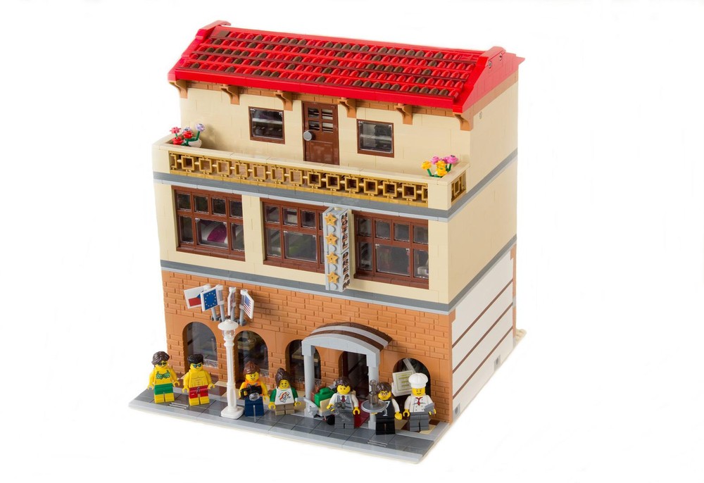 LEGO MOC-173899 Hotel Dream by Srixon1973 | Rebrickable - Build with LEGO