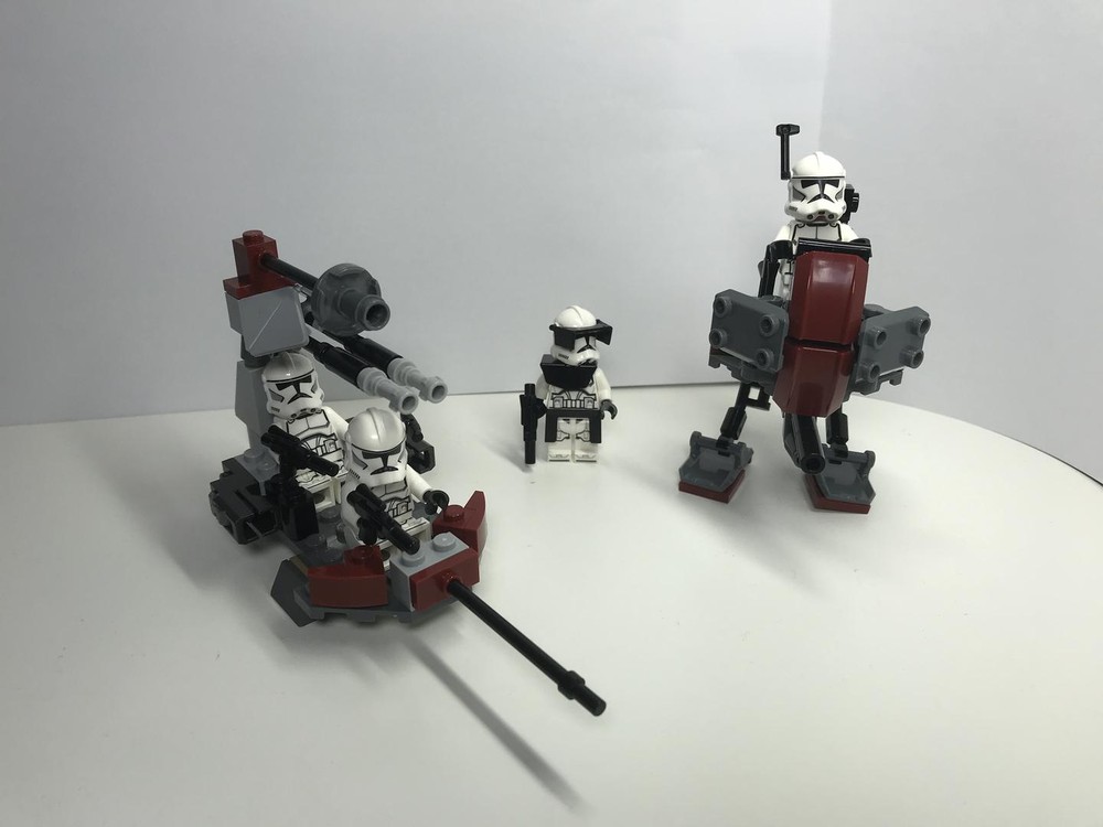 LEGO MOC Scout Walker and Heavy Weapons Troop Transport ¦ Alternate ...