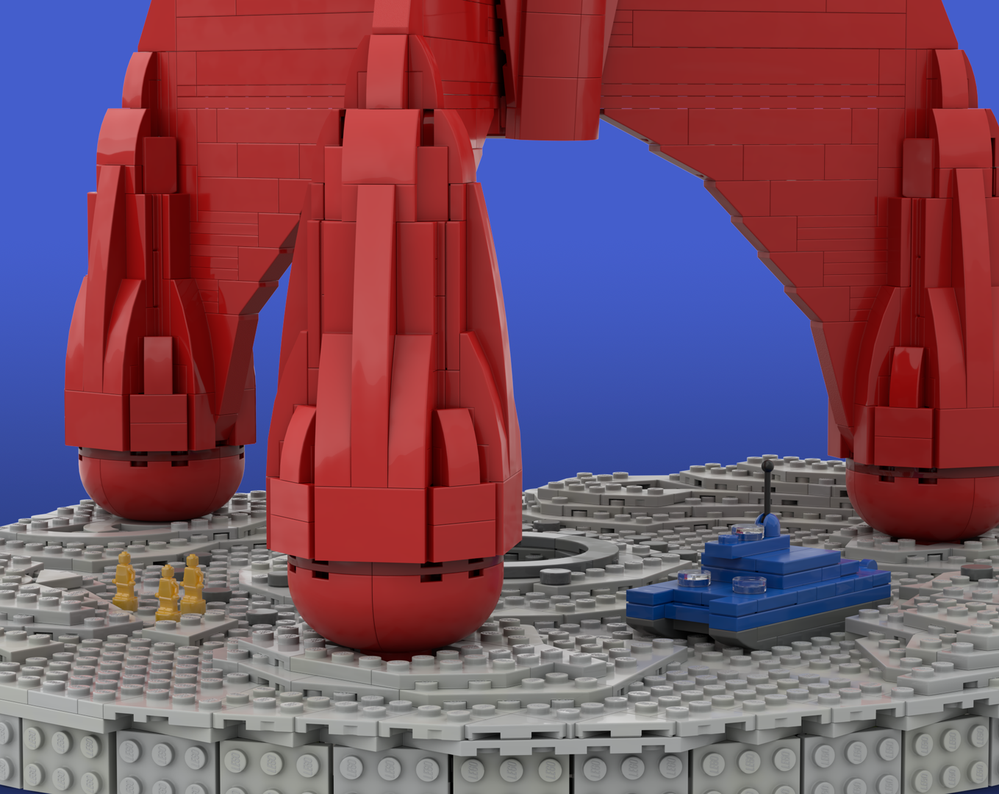 LEGO MOC The Moon Tank for The Moon Rocket from Tintin's Destination ...