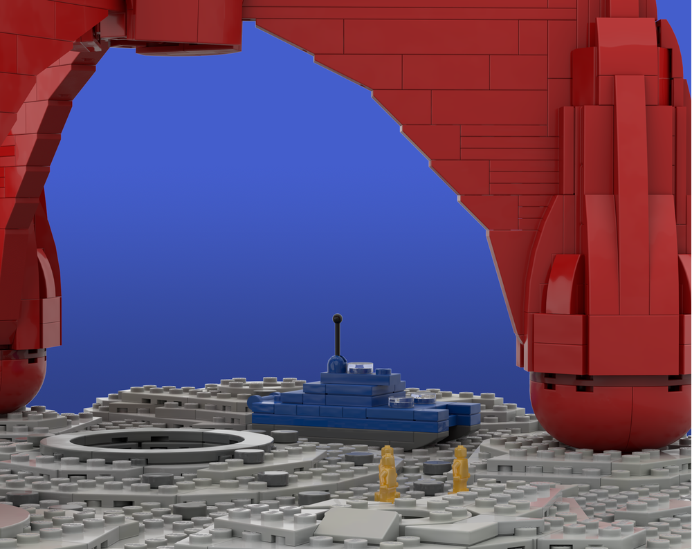 LEGO MOC The Moon Tank for The Moon Rocket from Tintin's Destination ...