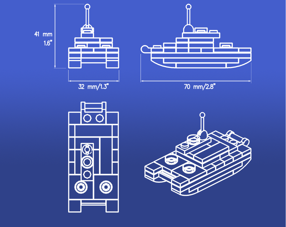 LEGO MOC The Moon Tank for The Moon Rocket from Tintin's Destination ...