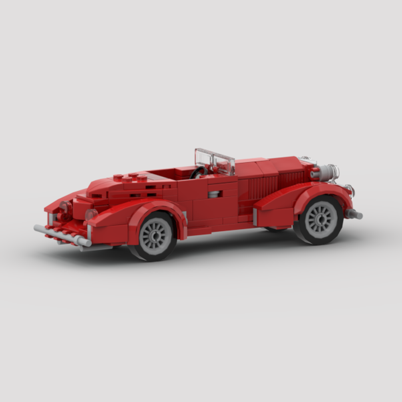LEGO MOC 1935 AUBURN 851 SUPERCHARGED BOATTAIL SPEEDSTER by ...