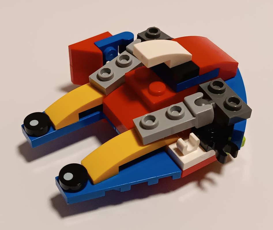 LEGO MOC Mini parrot Falcon by Meloni09 | Rebrickable - Build with LEGO