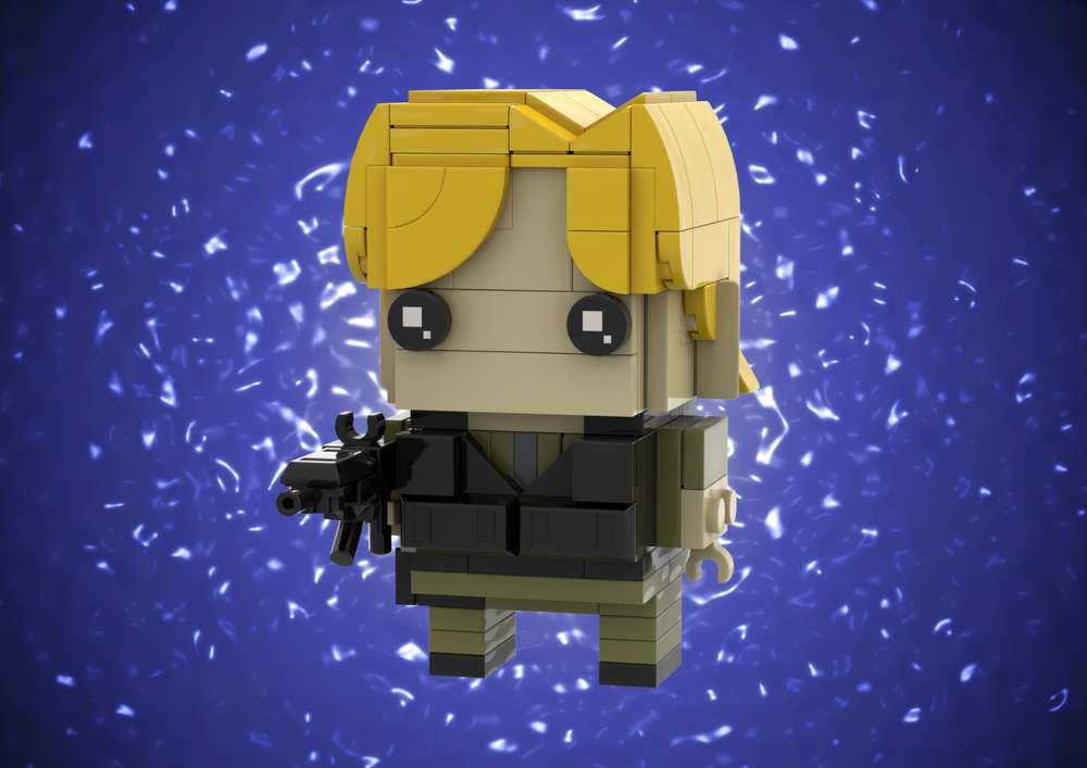 LEGO MOC Capt. Samantha Carter by RetroBrix | Rebrickable - Build with LEGO
