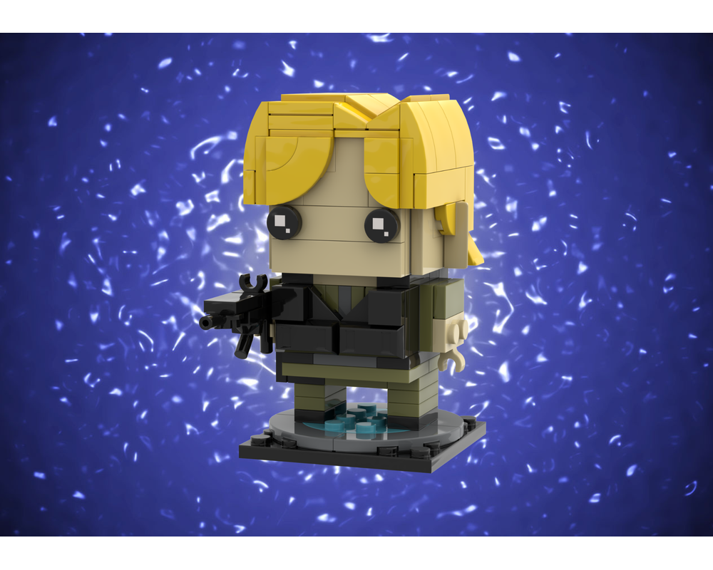 LEGO MOC Capt. Samantha Carter by RetroBrix | Rebrickable - Build with LEGO
