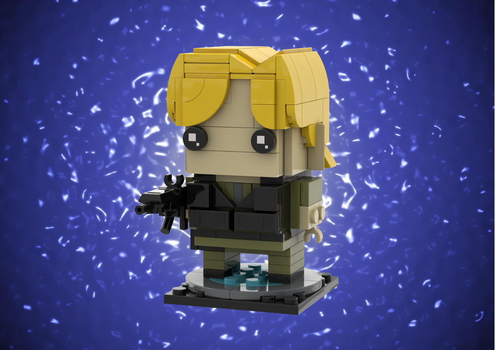 LEGO MOC Capt. Samantha Carter by RetroBrix | Rebrickable - Build with LEGO