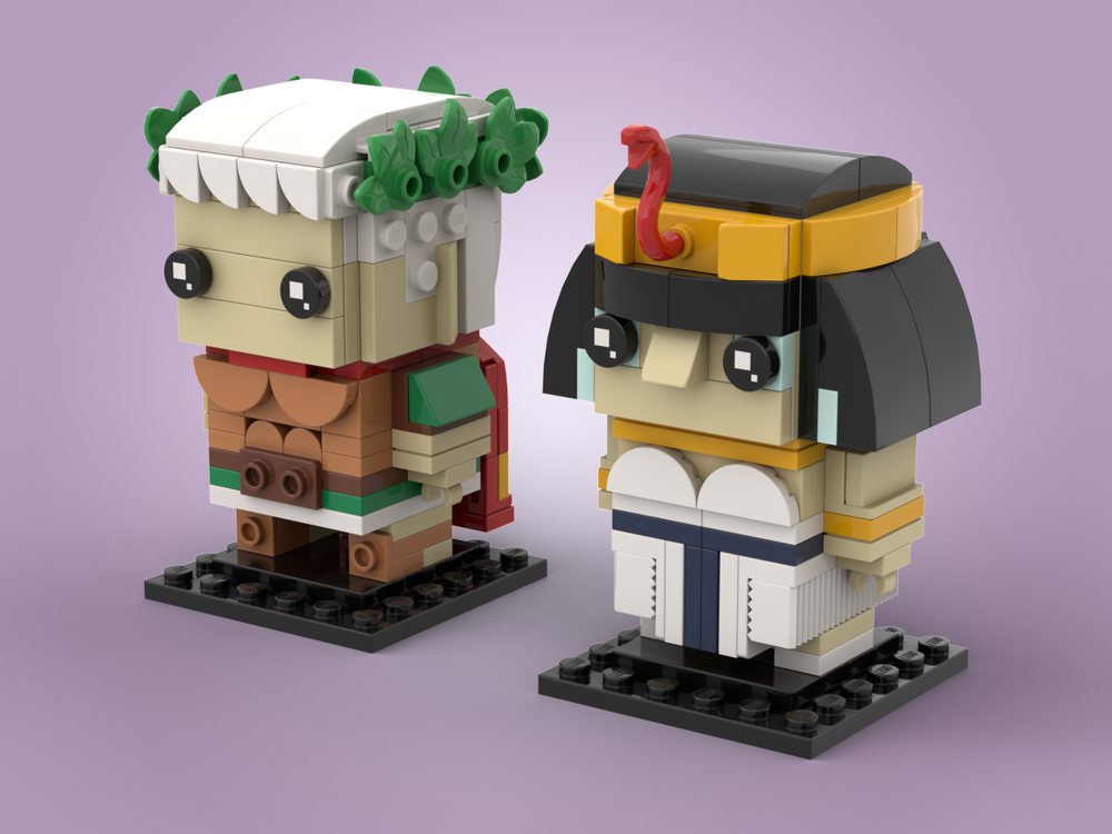 LEGO MOC Julius Caesar + Cleopatra by abracada_brick | Rebrickable ...